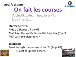 French Food | Teaching Resources