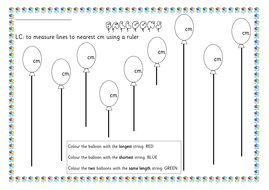 Measuring in cm | Teaching Resources