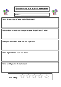 Making a Musical instrument - Resources - TES