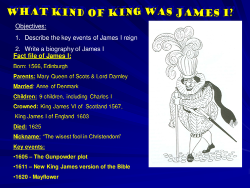 James I | Teaching Resources