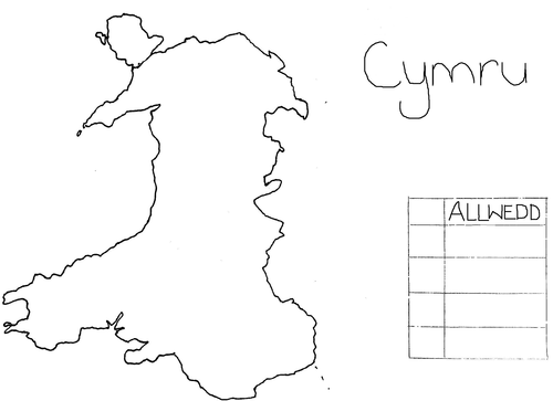 3. Nodweddion daearyddol by NGfLCymru - Teaching Resources - TES