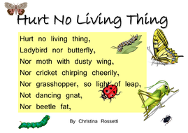 Hurt no living thing | Teaching Resources