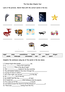 Worksheets to accompany 'The Iron Man' by anon1 - UK Teaching Resources ...
