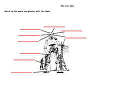 Worksheets to accompany 'The Iron Man' | Teaching Resources