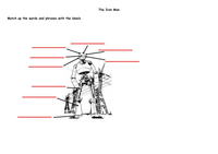 Worksheets to accompany 'The Iron Man' by anon1 - UK Teaching Resources ...