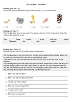 Worksheets to accompany 'The Iron Man' by anon1 - UK Teaching Resources ...