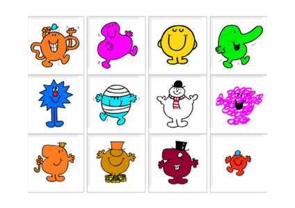 Mr Men activities and intro to topic - Resources - TES