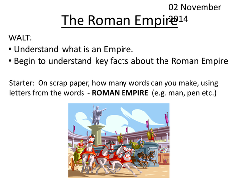 The Roman Empire | Teaching Resources