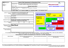 Sample educational visit assessment and letter | Teaching Resources