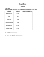 Planning a music festival | Teaching Resources