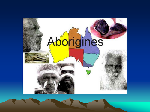 aboriginal art presentation | Teaching Resources