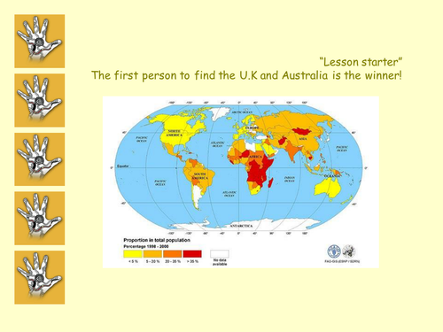 aboriginal art map of australia starter | Teaching Resources