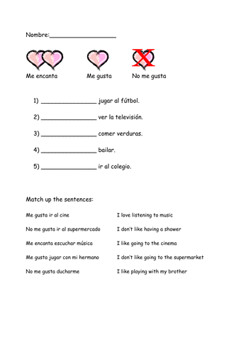 Me gusta | Teaching Resources