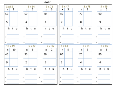 Grid Method by Andyjink99 - UK Teaching Resources - TES