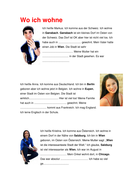 Wo ich wohne | Teaching Resources