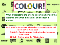 Colour Connotations | Teaching Resources