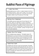 KS3 Pilgrimage Resources | Teaching Resources