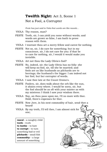 Twelfth Night: Powerpoint Lesson on Comedy | Teaching Resources