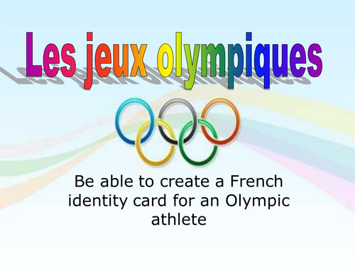 French Olympics lessons | Teaching Resources