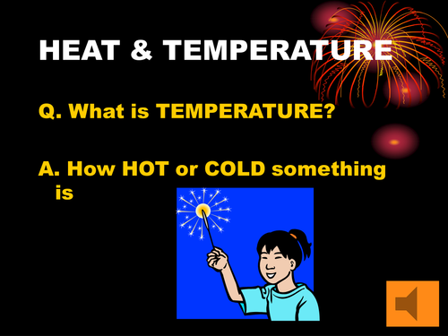 Heat and Temperature | Teaching Resources