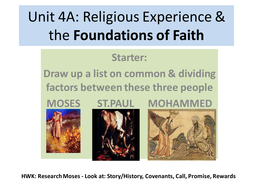 Foundations of Faith | Teaching Resources