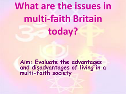 Issues of a multi-faith society | Teaching Resources