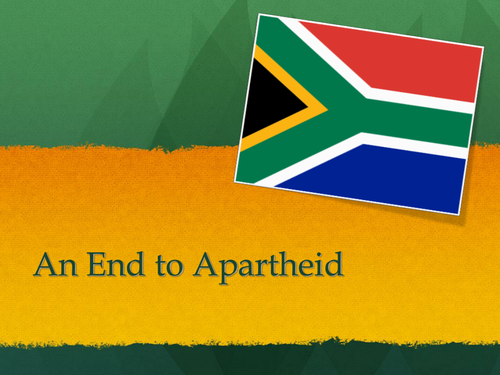 The End of Apartheid in South Africa | Teaching Resources