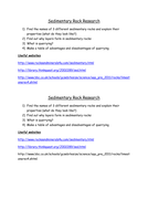Sedimentary Rock Research | Teaching Resources
