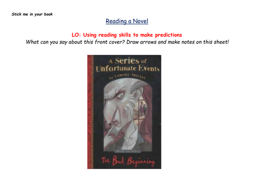 A Series of Unfortunate Events | Teaching Resources