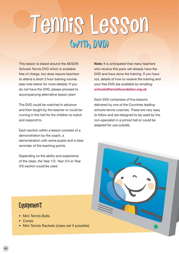 Tennis Activity Week Pack | Teaching Resources