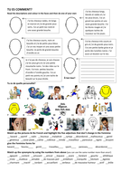 Descriptions & personality in French | Teaching Resources