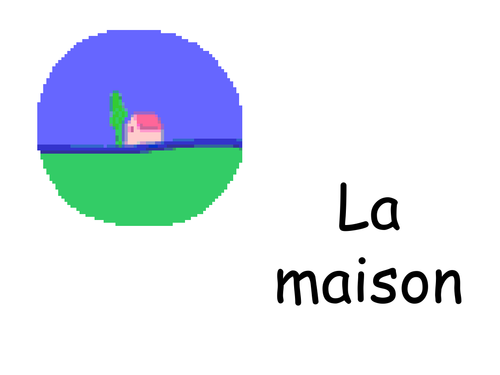 Ma maison_vocab and game | Teaching Resources