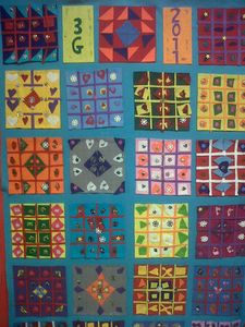 Year 3 /4 Art Patch Work Project by ellieteacher - UK Teaching ...