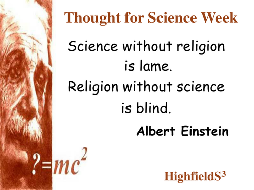 a series of quotes for display in Science Week | Teaching Resources