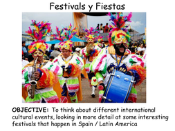 Festivals (Spanish) | Teaching Resources