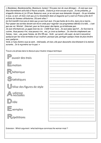 French short film study for KS4 (Y10) | Teaching Resources