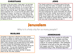 Pilgrimage to Jerusalem | Teaching Resources