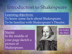 Introduction to Shakespeare: Complete Resources | Teaching Resources