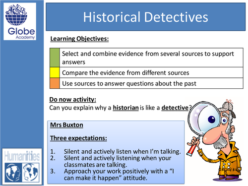 Historical Detectives | Teaching Resources