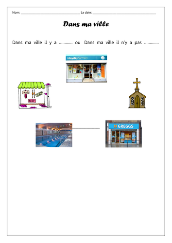 Ma Ville 1 | Teaching Resources