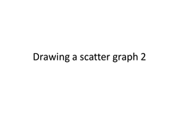Drawing a scatter graph step by step | Teaching Resources