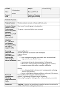 Fresh Pasta lesson | Teaching Resources