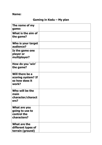 Kodu - Lesson Three | Teaching Resources