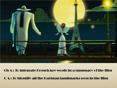 Un monstre à Paris | Teaching Resources