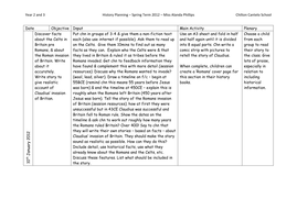 Year 3 Romans History Planning | Teaching Resources