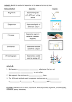 Separation techniques by tayyabwahid - UK Teaching Resources - TES