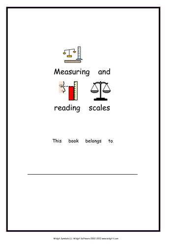 Measuring and reading scales booklet | Teaching Resources
