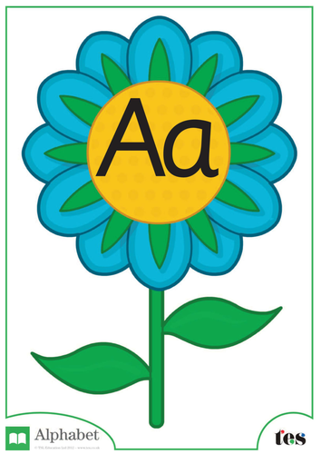 The Letter A - Flower Theme | Teaching Resources