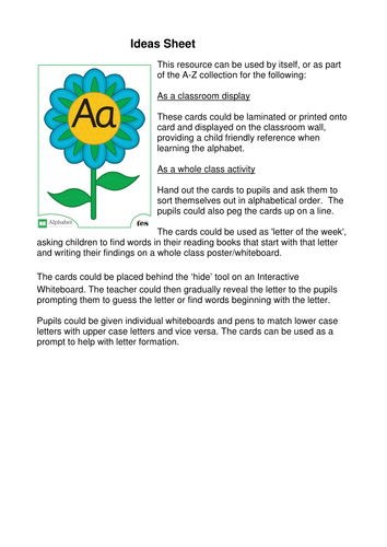 The Letter C - Flower Theme | Teaching Resources