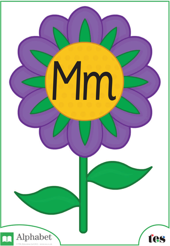 The Letter M - Flower Theme | Teaching Resources